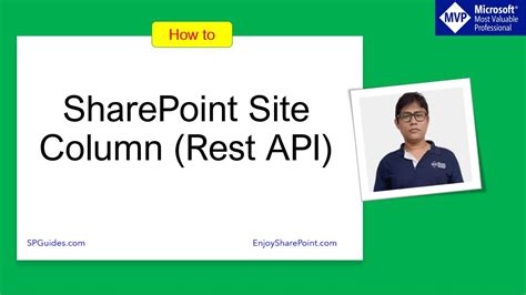 Sharepoint Site Column Create Site Column Using Rest Api In