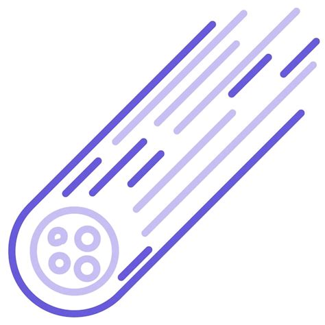 Premium Vector Comet Vector Illustration