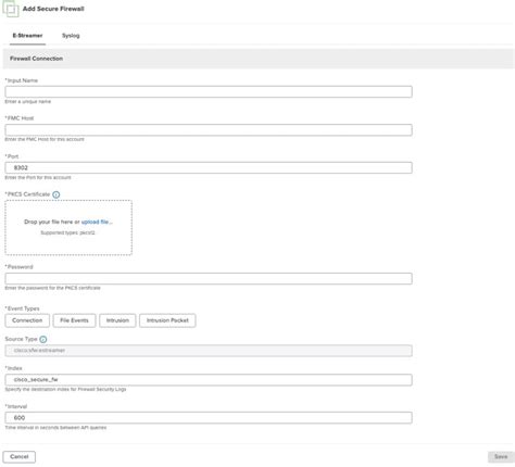 Cisco Security Cloud App For Splunk User Guide Configure Cisco