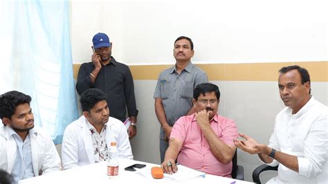 ప్రభుత్వ ఆస్పత్రుల్లో వసతుల కల్పనకు కృషి Namasthe Telangana