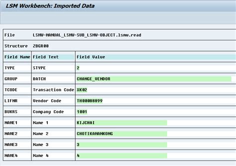 lsmw standard batch direct input step by step manual sap 4 all