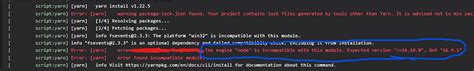 Update Nodejs Or Stop Yarn From Building Resource Discussion Cfx
