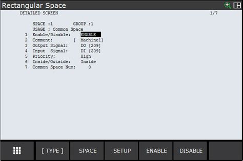 Fanuc Space Function Configuration Enablingdisabling Diy Robotics