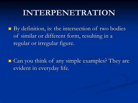 Ppt Interpenetration Powerpoint Presentation Free Download Id6687426