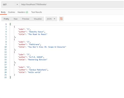 Simple Rest Api With Deno