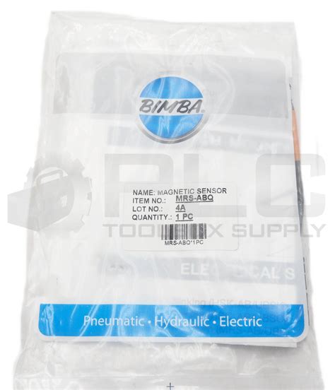 New Sealed Bimba Mrs Abq Magnetic Sensor Plc Toolbox Supply