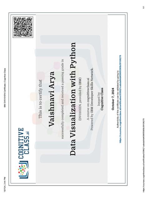 Data Visualization With Python Pdf