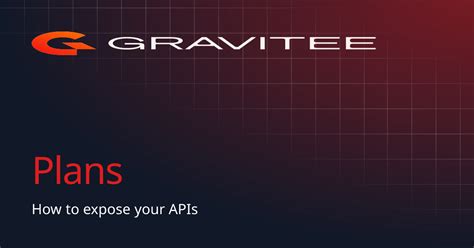 Plans Gravitee Documentation