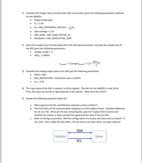 Solved Calculate The Integer Value Returned After ADC Chegg