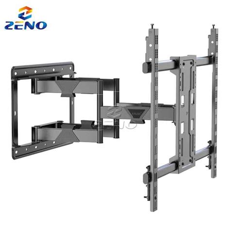 H10 Pro 100kg Loading Full Motion Tv Wall Mount Stand 120 Degree Rotate Universal Flat Led Tv