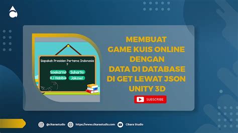 Implementasi Json Untuk Membuat Game Kuis Online Dengan Data Dari Database Unity 3d