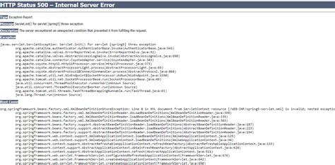 Java Bean Configuration Error In Spring Mvc Welcome Program Stack Overflow