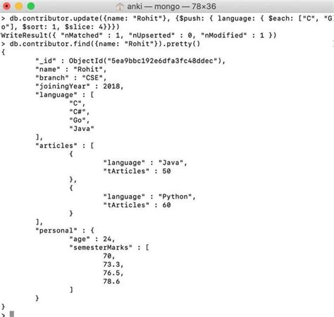 Mongodb Sort Modifier Geeksforgeeks