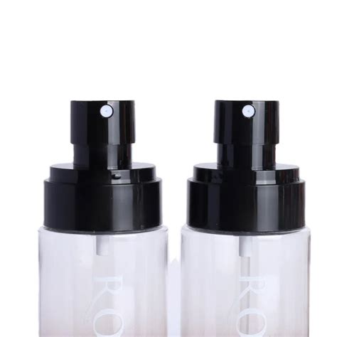 Custom Pink Color Upside Down Pet Bottles Sunscreen Setting Empty Small
