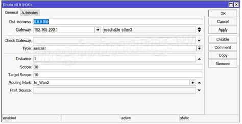 Mikrotik Policy Based Routing Trên Router Mikrotik