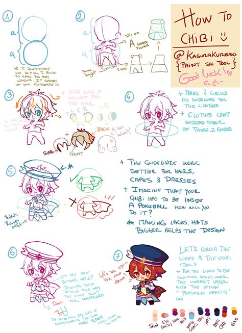 HOW TO CHIBI TUTORIAL By Kagura Kurosaki On DeviantArt