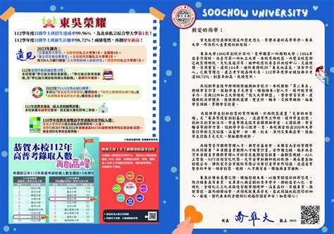113學年度大學繁星推薦入學錄取名單 東吳大學巨量資料管理學院暨資料科學系