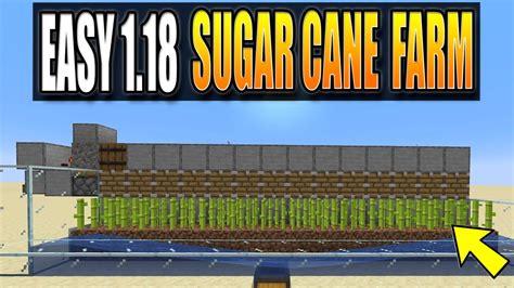 Automatic Sugar Cane Farm Minecraft Iujleo