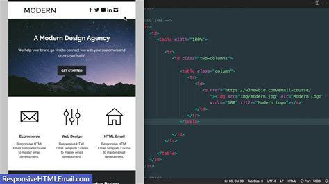 Html Email Template Tutorial Responsive Html Email Tutorials