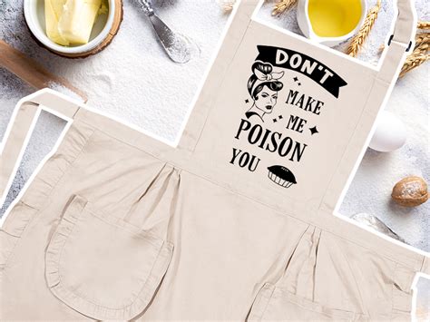 Fairys T Funny Cooking Aprons For Women With Pockets