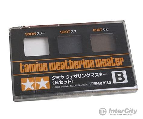Tamiya 87080 Weathering Master B Set Snowsootrust