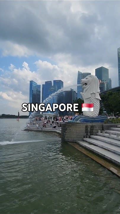 🇸🇬 Sin 싱가포르 머라이언 파크 📸 8jan25 Singapore ️ 볼더링원정싱가포르 싱가포르 머라이언 Merlion Travel Singapore