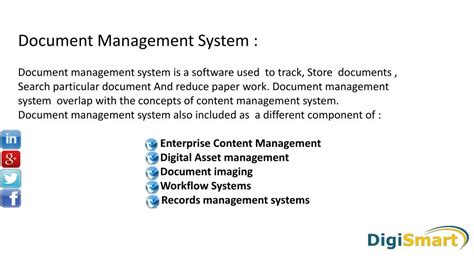 PPT Document Management System PowerPoint Presentation Free Download ID