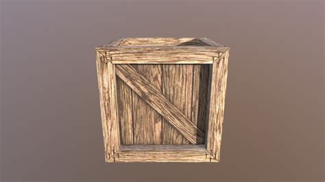 Crate Closed Texture 1 3d Model By Rhyanan Key Unmeigirl [72d3916] Sketchfab