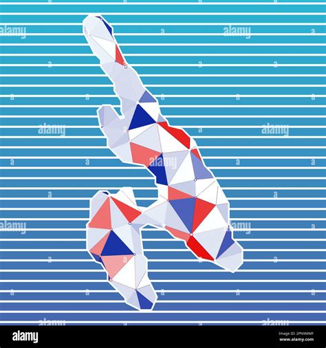 Ko Phi Phi Vector Illustration Ko Phi Phi Design On Gradient Stripes Background Technology