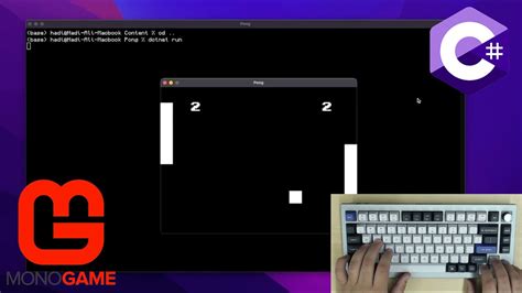 Creating Pong In C With Monogame Youtube