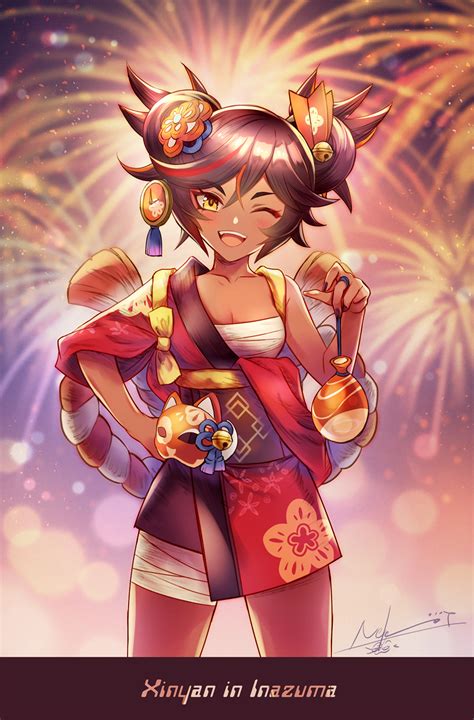 Xinyan Genshin Impact Image By Nekobayashi Zerochan Anime Image Board