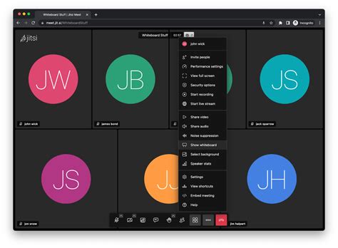 Introducing Whiteboards In Jitsi Meet Jitsi