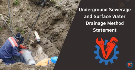 Underground Sewerage And Surface Water Drainage Method Statement Archives Planning Engineer Fze