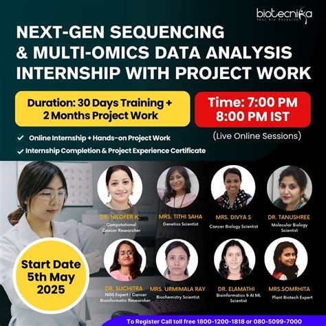 Next Gen Sequencing And Multi Omics Data Analysis Hands On Internship Wi — Biotecnika Store