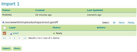 Geoserver Importer Extension API Upload And Publish Data