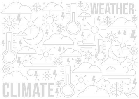Climate And Weather Pattern 41856700 Vector Art At Vecteezy