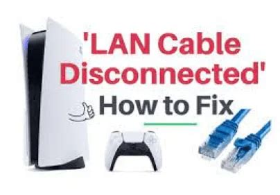How To Fix PS5 LAN Cable Disconnect Issue PS4 Storage