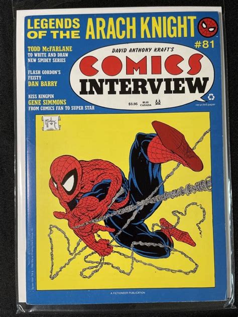 Comics Interview Todd Mcfarlane Spider Man Cover Gene Simmons Comic Books Modern Age