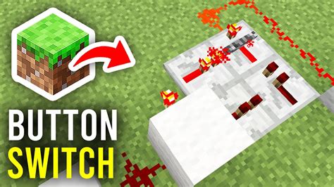 How To Make Redstone On And Off Button Switch In Minecraft Full Guide Youtube