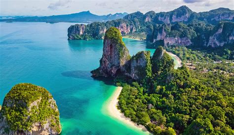Adventure Cruise Ships In Railay Beach Thailand