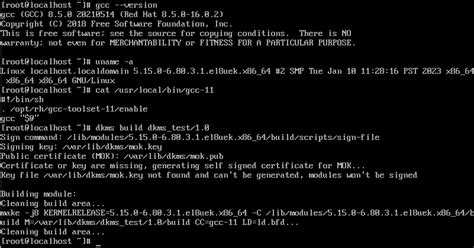 Workaround For Activating Rhel S Software Collection Toolchain Issue Dell Dkms GitHub