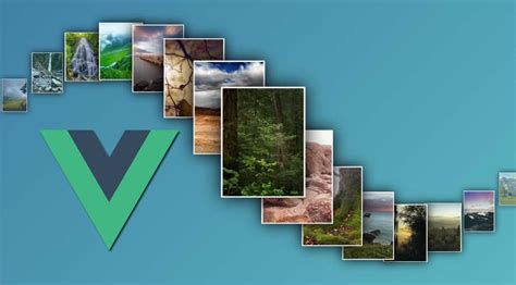 how to create an image slider app with vue 3 and javascript