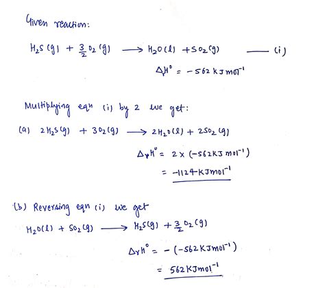 [solved] Consider The Following Reaction And Associated Enthalpy Data At Course Hero