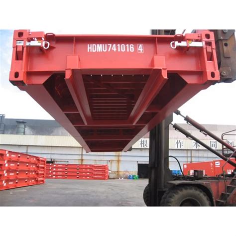40feet Shipping Container Platform Flat Rack 67CBM Capacity