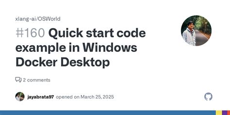 Quick Start Code Example In Windows Docker Desktop Issue Xlang Ai OSWorld GitHub