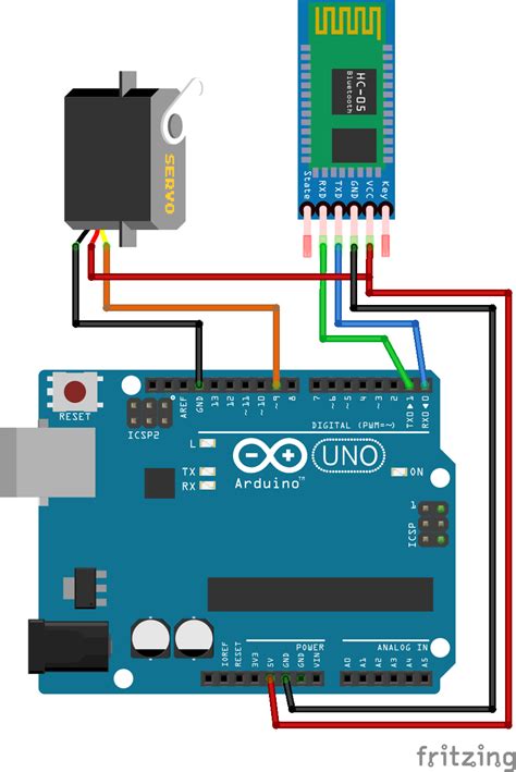 Bluetooth Controlled Servo