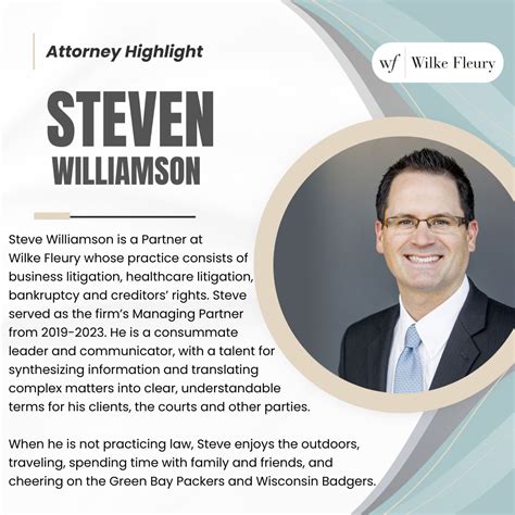 Attorney Highlight Steven Williamson Wilke Fleury Llp Sacramento