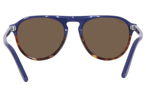 Persol 3302 S 1178 57 Sunglasses Blu Havana Polarized Brown Pilot 55 19