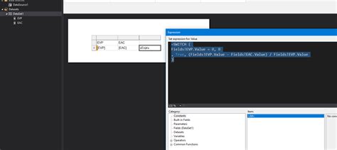 Reporting Services Ssrs Iif Error In Report Builder Stack Overflow