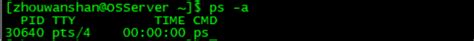 Linux下使用ps命令查看进程状态【ps常用命令】linux Ps工具标识进度的物种状态码怎么看 Csdn博客